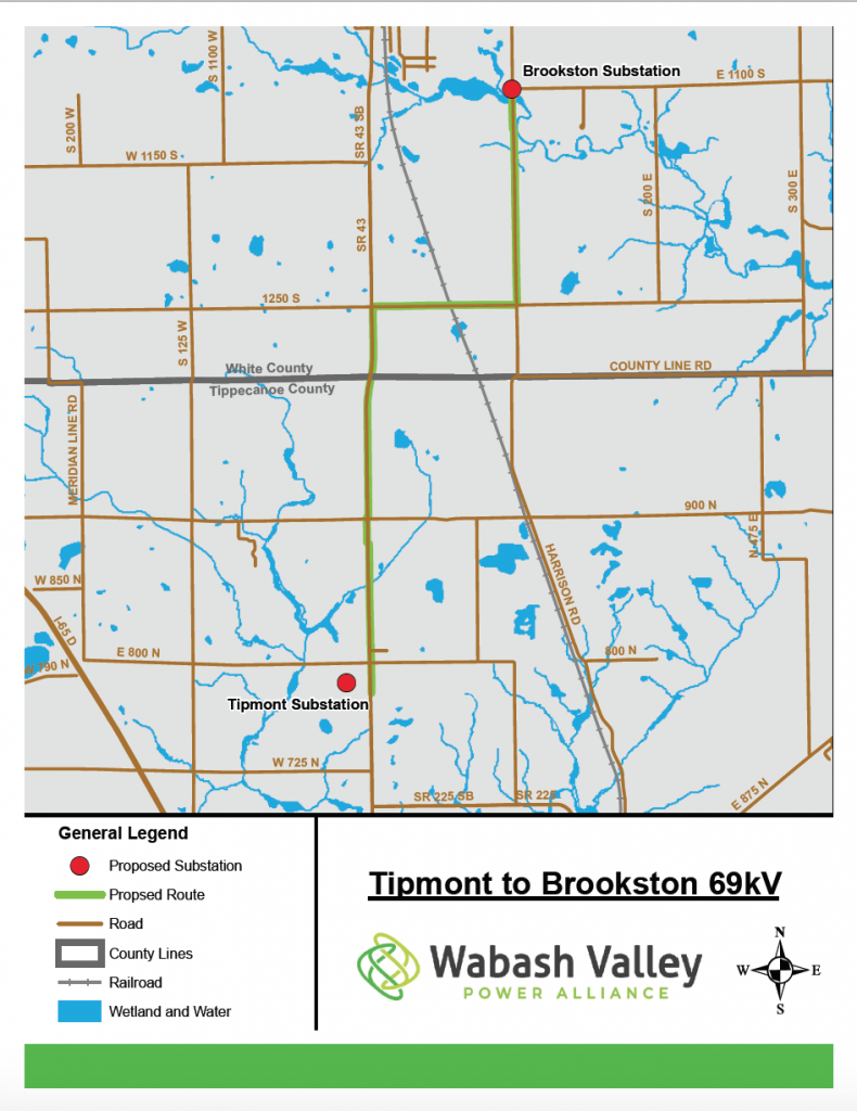 tipmont-brookston_map - Wabash Valley Power Alliance